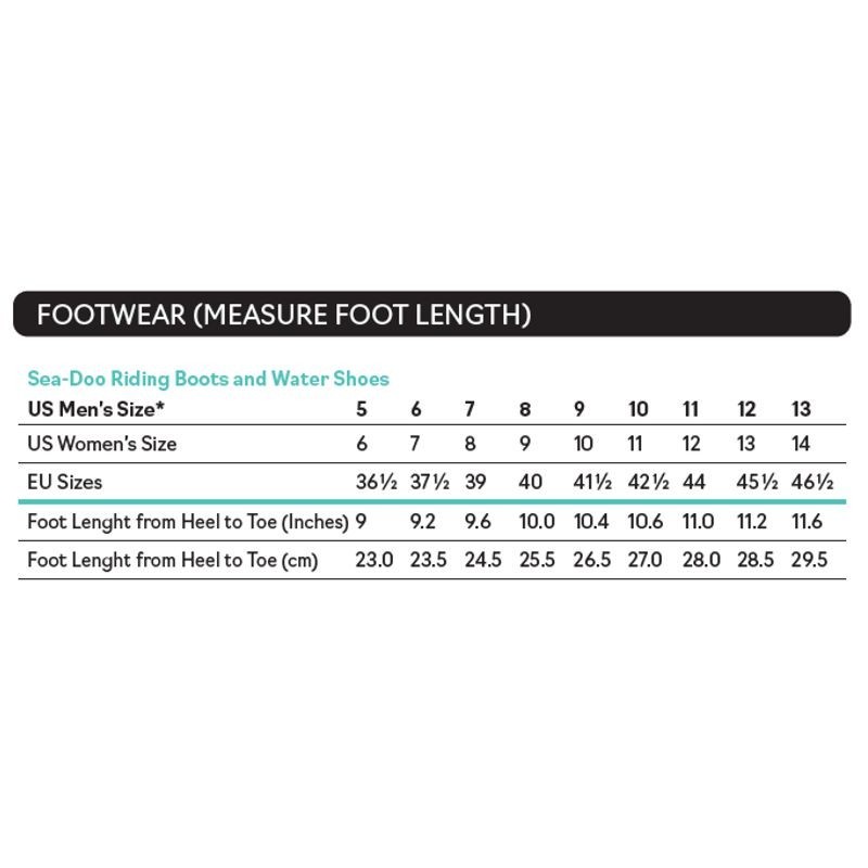 Sea Doo PWC Jet Ski Riding Water Shoes Unisex VARIOUS SIZES Brand New ...