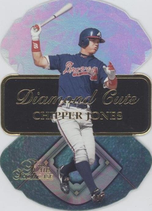 1997 Flair Showcase - Diamond Cuts Chipper Jones #9 for sale online | eBay