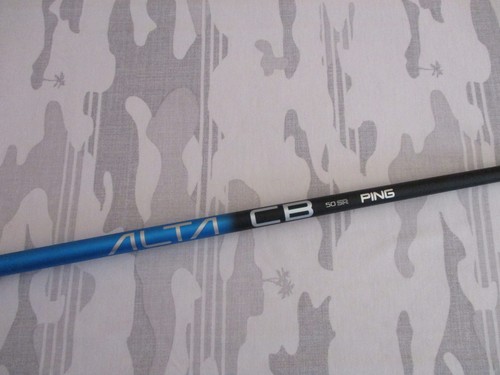 Ping Alta CB Blue 50 SR Senior Flex Driver Shaft Ping G440 Tip G410 ...