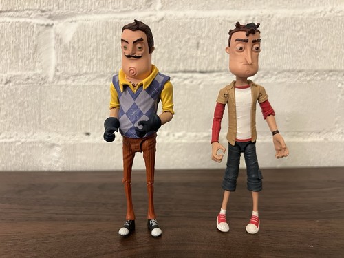 Hello Neighbor The Neighbor Butcher & The Kid Figures 2018 McFarlane ...