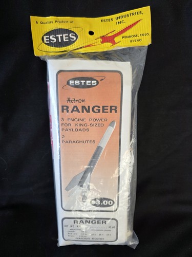 Estes Vintage Model Rocket Astron Ranger #K-6 | eBay