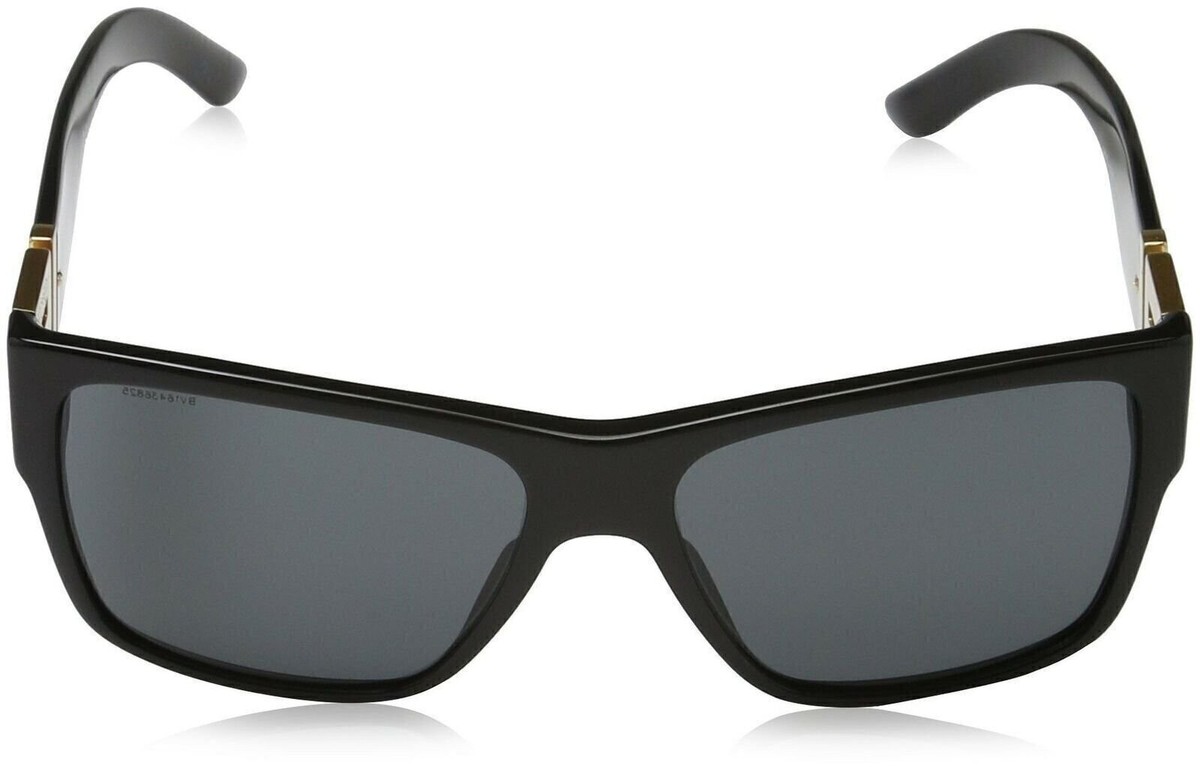 Versace Men's VE4296 Sunglasses Black/Gray 59mm Versace Men's VE4296 Sunglasses Black/Gray 59mm