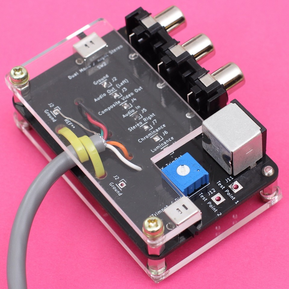 Commodore 64 C64 ‘Super Video’ Adapter with S-Video, Composite & 2ch ...