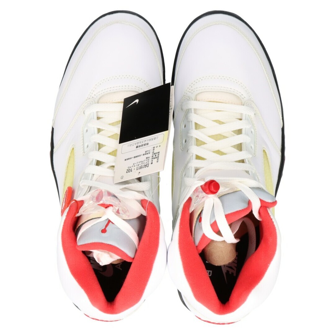 NIKE Air JORDAN5 RETRO FIRE RED DA1911-102 JORDAN 5 HIGH TOP SNEAKER ...