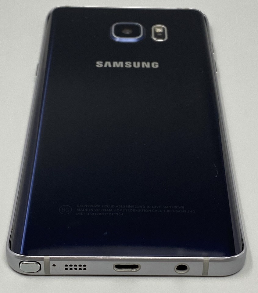Samsung Galaxy Note 5 SM-N920V 32GB Unlocked Dark Blue Android ...