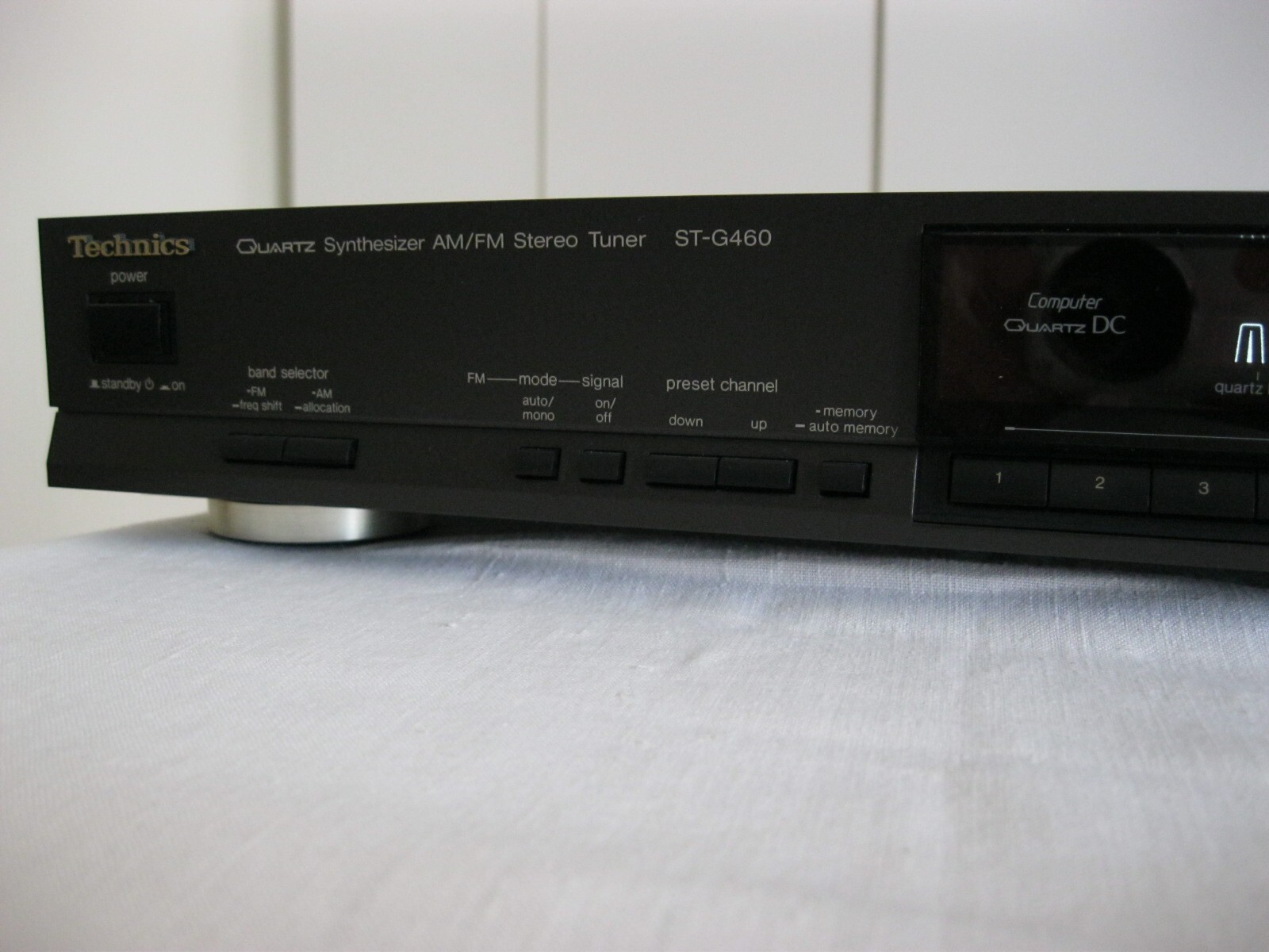 TECHNICS ST-G460 - Sintonizzatore stereo digitale al quarzo FM e Onde ...