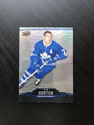 2020-21 Upper Deck Tim Hortons #1 Tim Horton Toronto Maple Leafs | eBay
