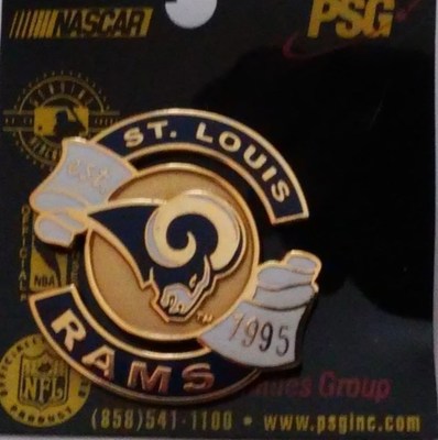 St. Louis Rams 1995 Football Pin | eBay