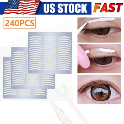 Double Eyelid Tape Adhesive Tool Eye Lift Strips Style Lace Invisible ...