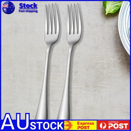 2/3/5/6pcs Dinner/Salad Forks Arc Teeth Stainless Steel Silver Forks Tableware | eBay