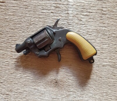 Vintage Mini Toy Cap Gun - Metal Made in Hong Kong - Works! | eBay