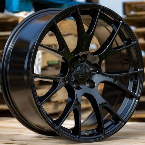 22'' inch Wheels Gloss Black Hellcat Charger Magnum Challenger New 22X9 ...