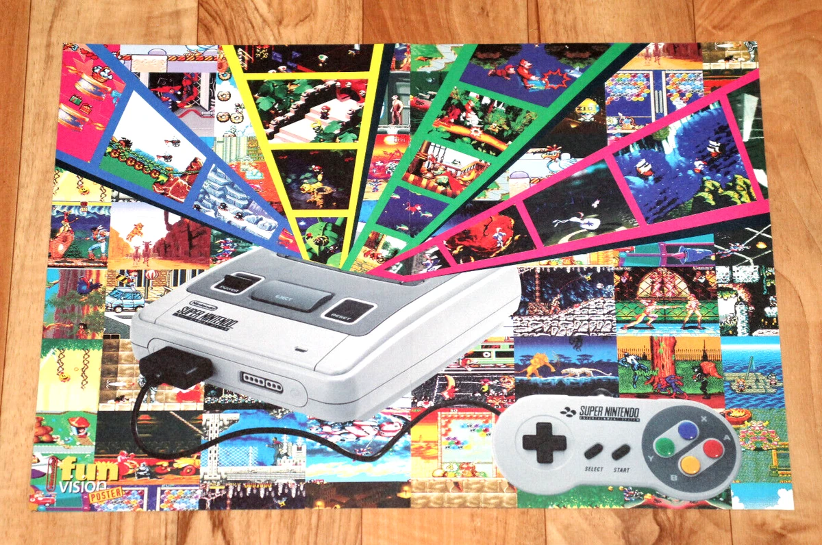 1995 Super Nintendo Video Games