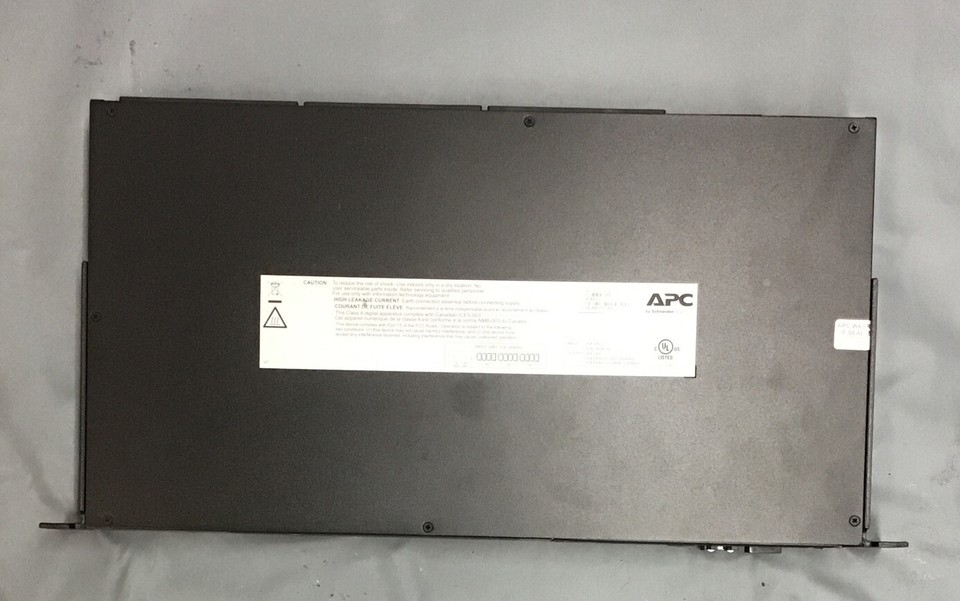 Schneider Electric AP4433 Rack-Mount Automatic Transfer Switch 208V ...