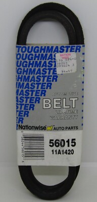 Nationwise Auto Parts Toughmaster Automotive Belt No. 56015 / 11A1420 ...