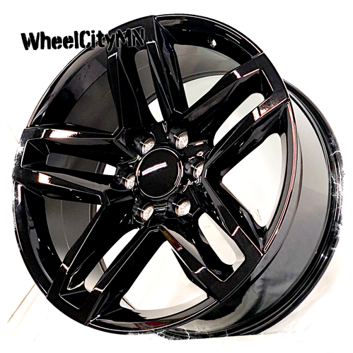 18" gloss black Trail Boss OE 5911 replica wheels fits 2023 Chevy Tahoe ...