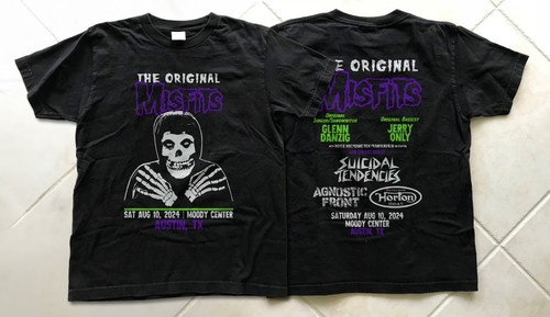 The Original Misfits AUSTIN TX 2024 Moody Center T Shirt Danzig Doyle ...