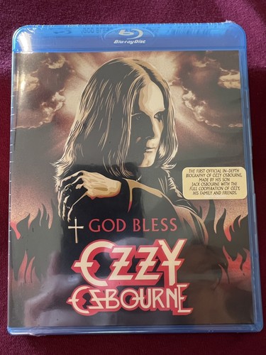 God Bless Ozzy Osbourne (Blu-ray, 2011) New/Sealed, Demo(Hole Punch ...
