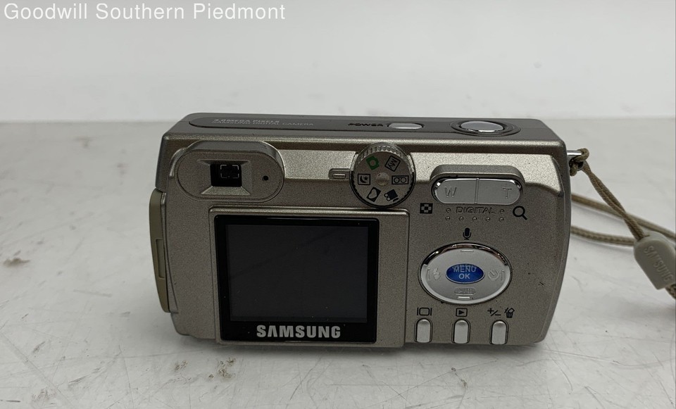 Samsung Digimax 4010 4.0MP Digital Camera - Silver - Tested | eBay