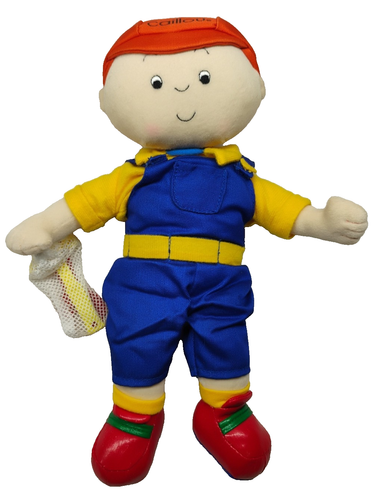 2007 Caillou 12.5" Construction Worker Plush W/Tools Stuffed Toy GUC | eBay