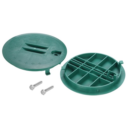 10 Inch Sprinkler Valve Box Cover, 2 Pack Irrigation Valve Box Cover ...