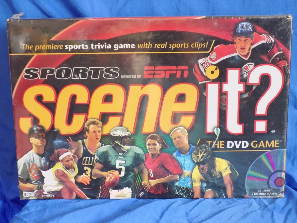 Scene It Sports Powered by ESPN DVD Game First Edition Mattel 2005 ...