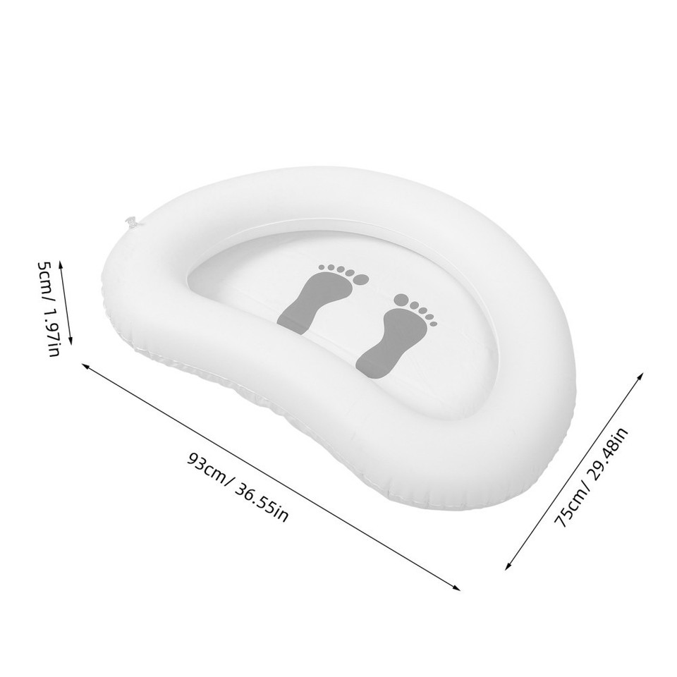 Inflatable Pool Foot Bath Inflatable Pool Foot Wash Tray Above Ground ...