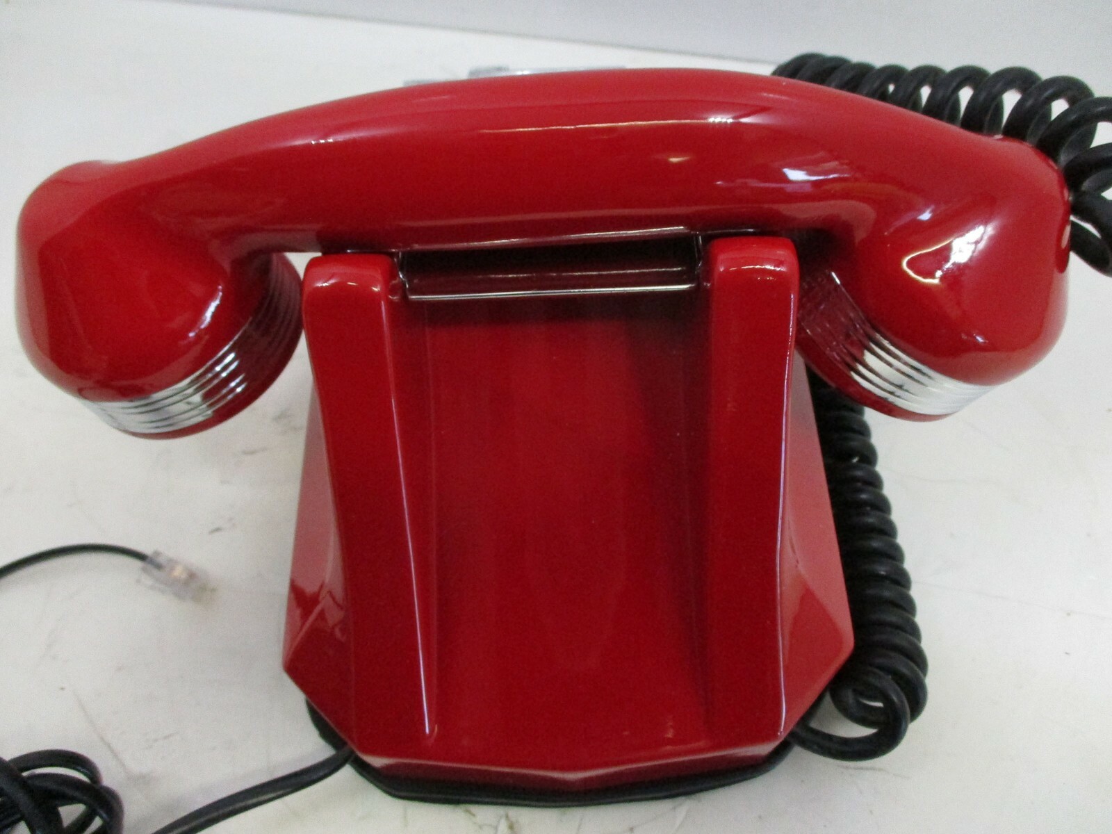 Antique Automatic Electric Red Monophone Telephone AE40 Restored | eBay