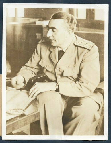 WWII FRENCH GOVERNOR GENERAL PIERRE BOISSON OF DAKAR 1941 VTG Press ...