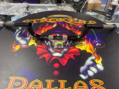 Custom Drag Handlebars in Black fits 1" Bar for any Custom, 4'' Rise ...