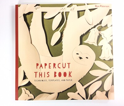 PAPERCUTTING ART Techniques Patterns Paper Crafts- Animals - NEW Boo ...