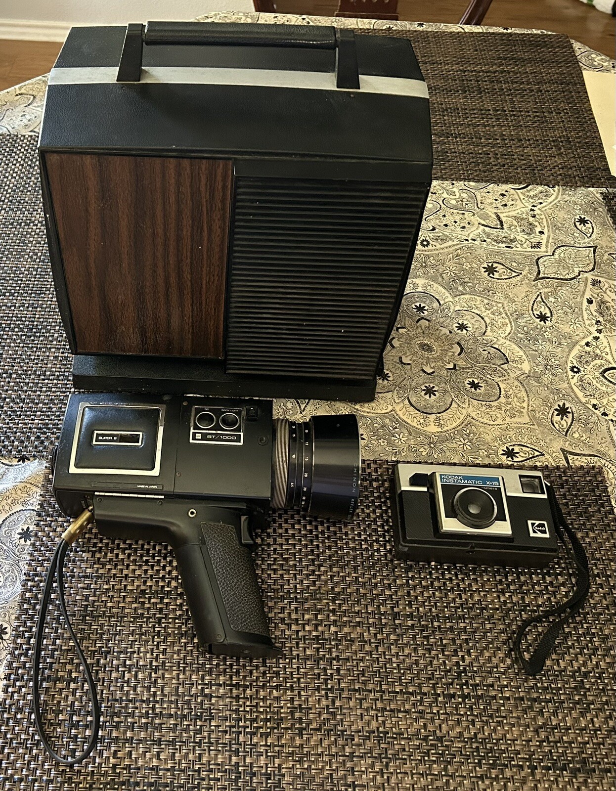 Vintage Gaf 1788 Z Movie Film Projector & Gaf Super 8 Camera & Kodak ...