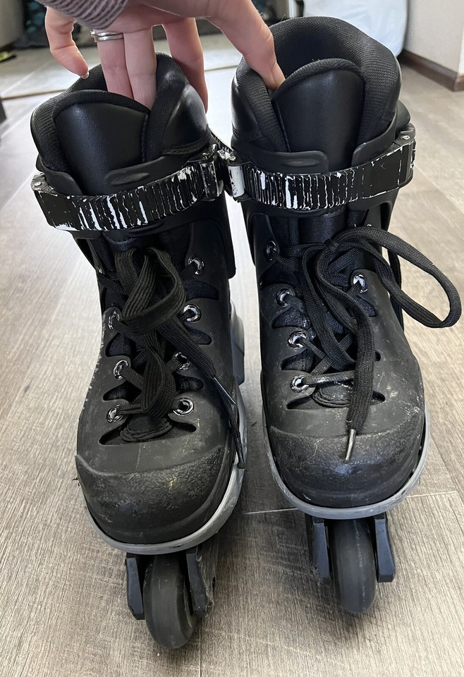 Roces Them Inline Skates 908 Black/Gray Custom X-Small Rollerblades | eBay