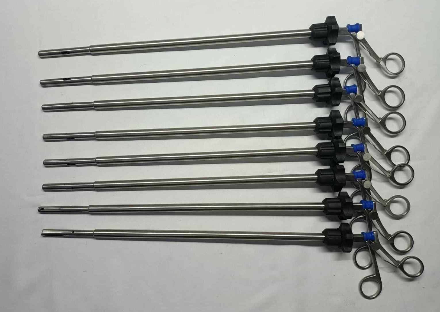 8pc Laparoscopic Gallbladder Extractor & Spoon Forceps 10mm Reusable ...
