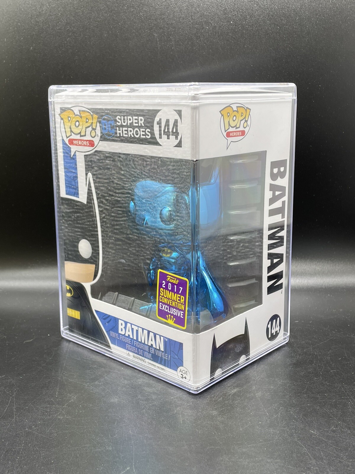 Batman Blue Chrome #144 Funko Pop! 2017 Summer Convention Exclusive ...