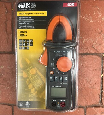 Clamp Meters - Klein Tools Cl200