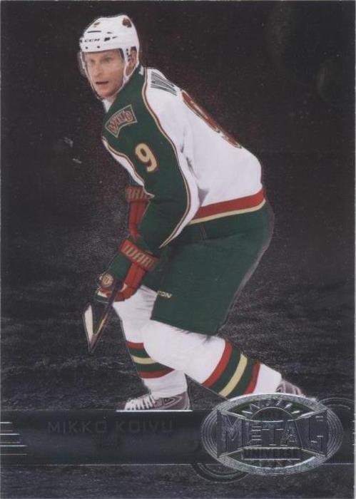 2012-13 Fleer Retro - 1997-98 Metal Universe Design Mikko Koivu #22 for ...