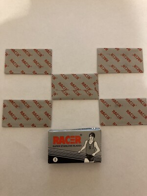 5 Double Edge Razor Blades, Racer Super Stainless Blades | eBay