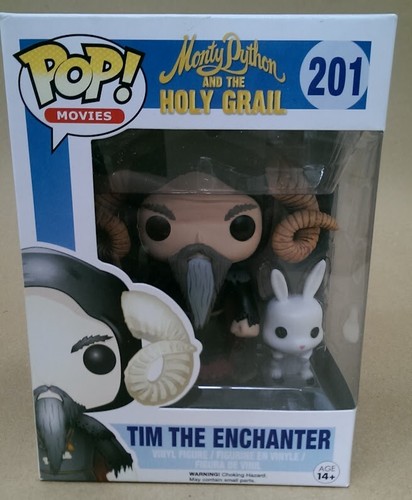 Funko Pop! Vinyl - 201 - Tim the Enchanter + Killer Bunny - Holy Grail ...