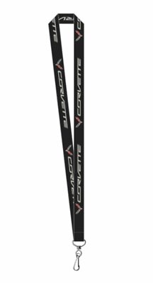 GM Licensed C7 Corvette Lanyard - Black | eBay