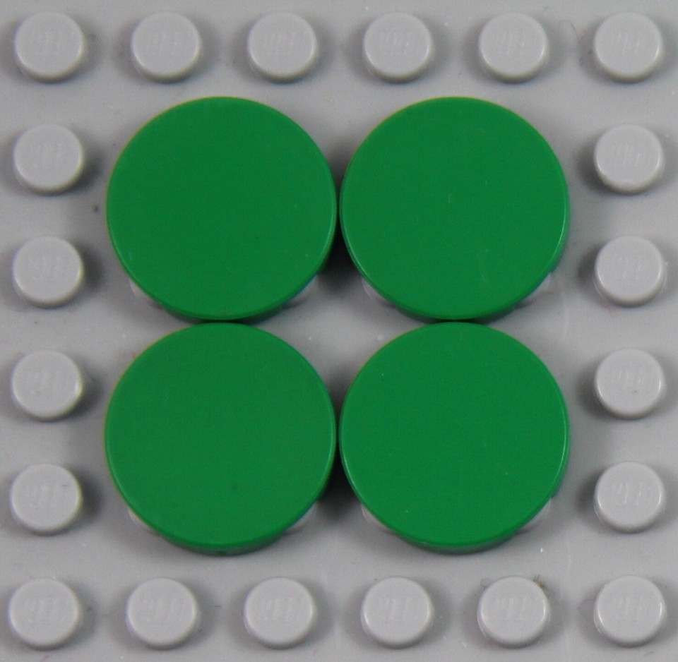 LEGO - 2x2 Round Tiles - PICK YOUR COLORS - Smooth Finishing Plate Flat ...