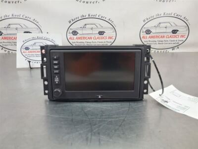2005 C6 Corvette AM-FM-Stereo DVD CD MAV Radio Screen Head Unit ...