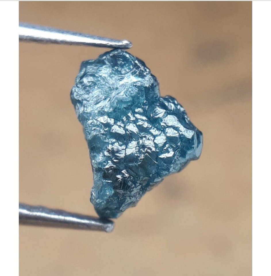 Natural Rough Diamond,Blue Uncut Rough Diamond,1.02 Ct,Antique Raw ...