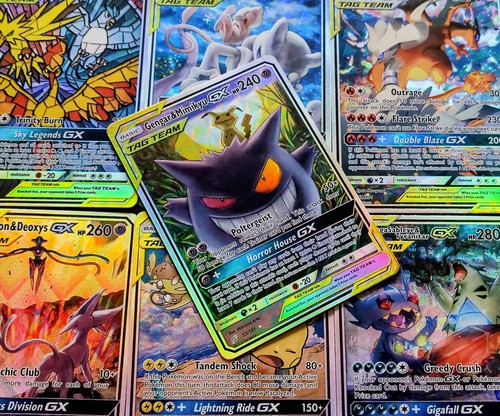 Pokemon GX Tag Team Homage Fan Art Custom Foil Card Set Charizard ...