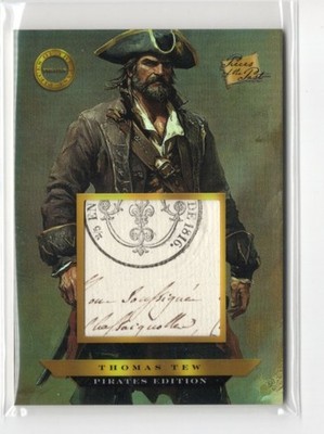 2025 Pieces of the Past Pirates Thomas Tew HISTORICAL JUMBO RELIC | eBay