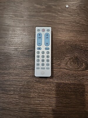 GE 2-Device Big Button Universal TV Remote Control in Silver, 69882 | eBay