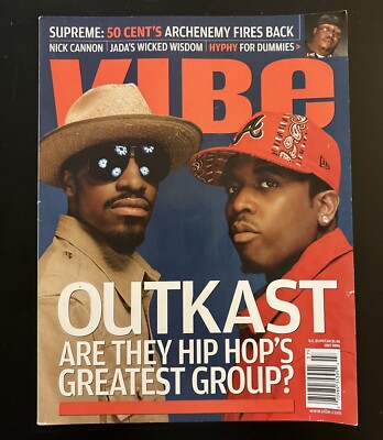 Vibe Magazine July 2006 Outkast, 50 Cent, Nick Cannon, Jada Pinkett ...