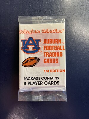 auburn collegiate collections football trading cards 1st edition | eBay