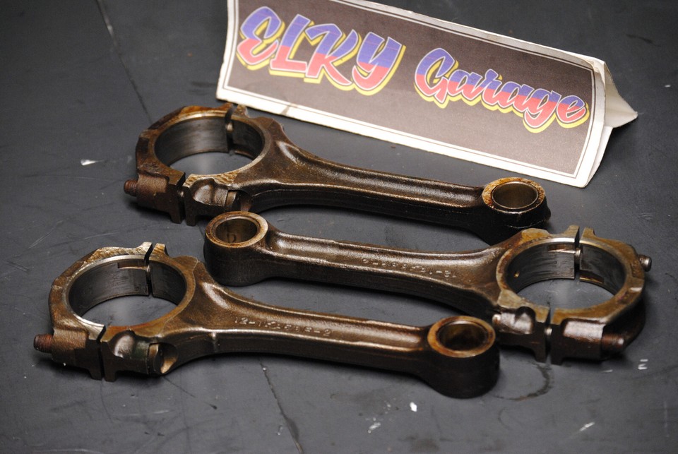 S13 S14 240SX KA24DE 3x Connecting Rods Caps MISMATCHED Altima Frontier ...