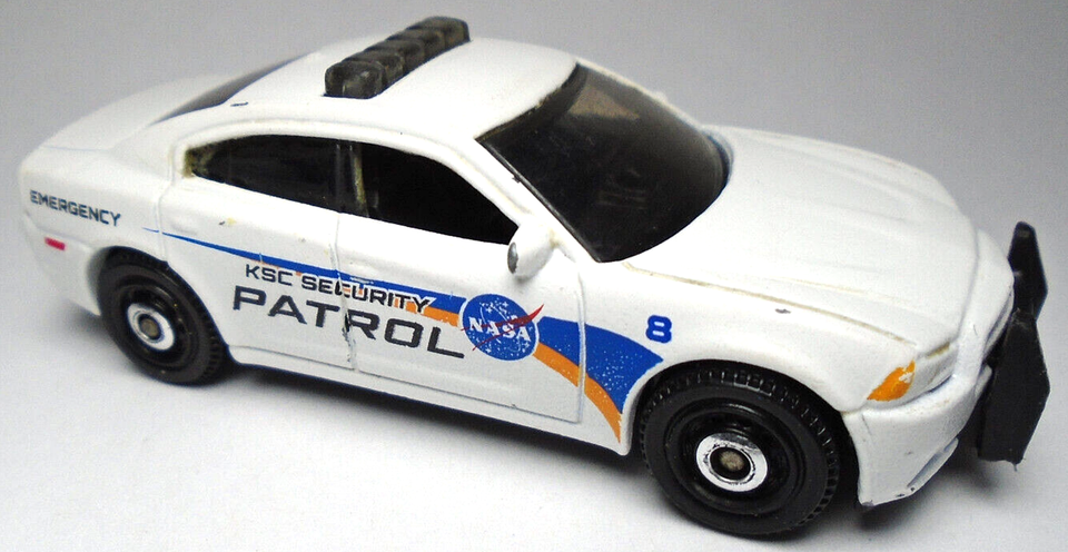 2021 MATCHBOX DODGE CHARGER PURSUIT SECURITY PATROL WHITE 3" DIECAST ...